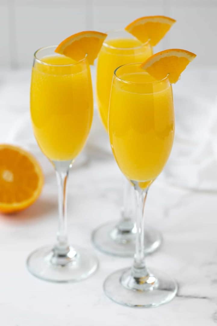 Non-Alcoholic Mimosa - Make Mine A Mocktail